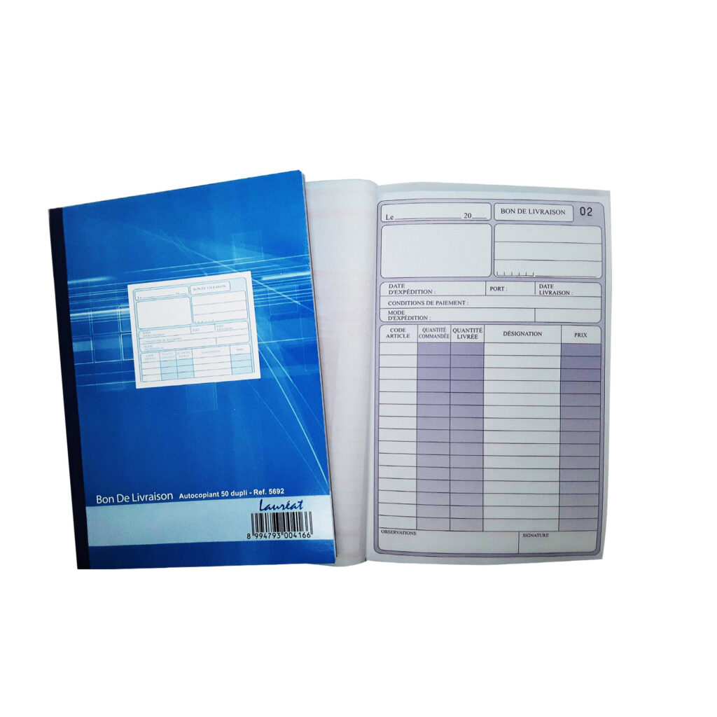 Carnet bon de livraison | Cotonou-Calavi | Proximit Fourniture