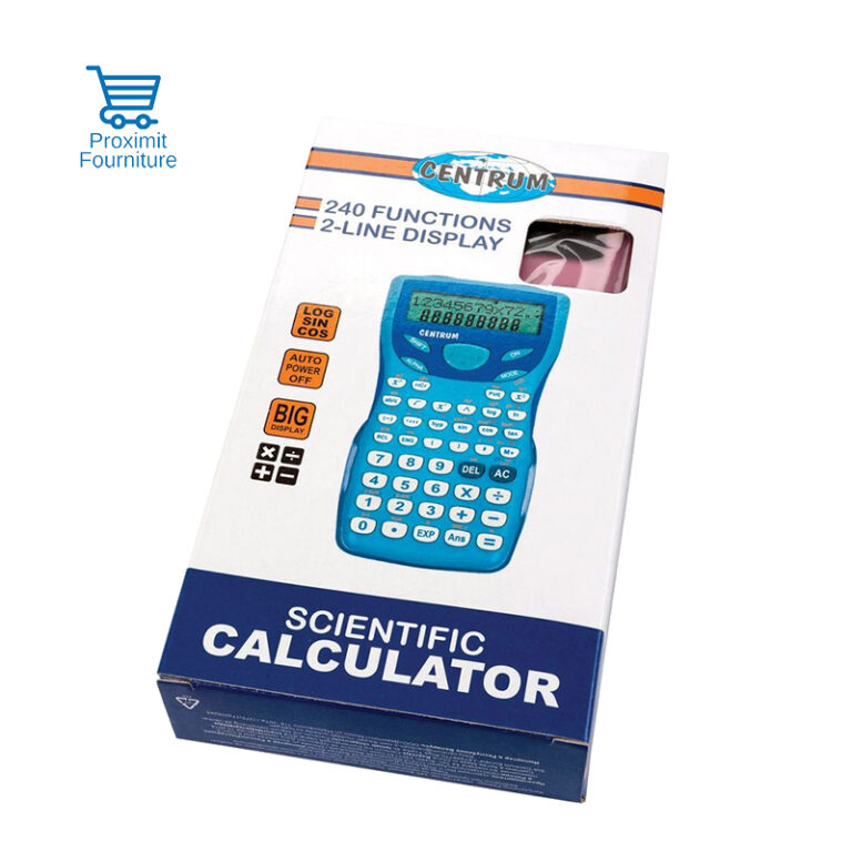 Calculatrice scientifique 240 fonctions 2 lignes- 80407- CENTRUM ...