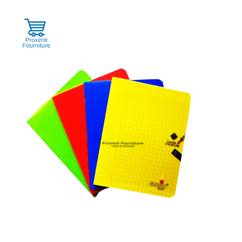 Cahier 96 pages 16,5x21,5 cm - couverture plastique - Gravity Genius ...