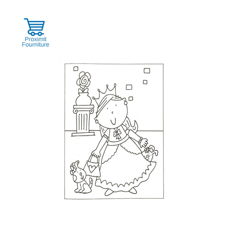 Cahier de coloriage pour enfant 3 à 6 ans 21x28,5 cm | Proximit Fourniture